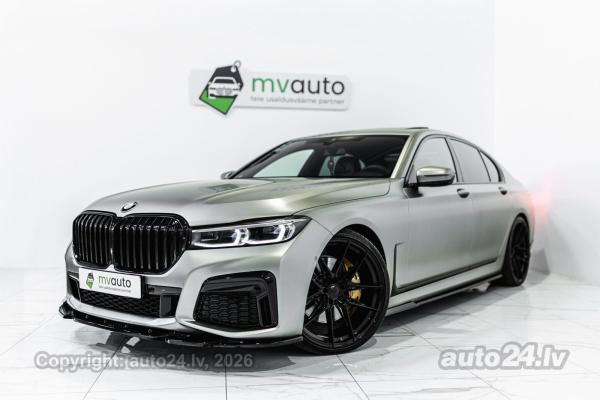 Grey BMW 7 Series 2021 in Tallinn, with an engine capacity of 3.00 L and mileage of 91 thousand km for 53990 €, photo 3 on AUTOMOTO.COM.LV