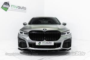 Grey BMW 7 Series 2021 in Tallinn, with an engine capacity of 3.00 L and mileage of 91 thousand km for 53990 €, photo 5 on AUTOMOTO.COM.LV