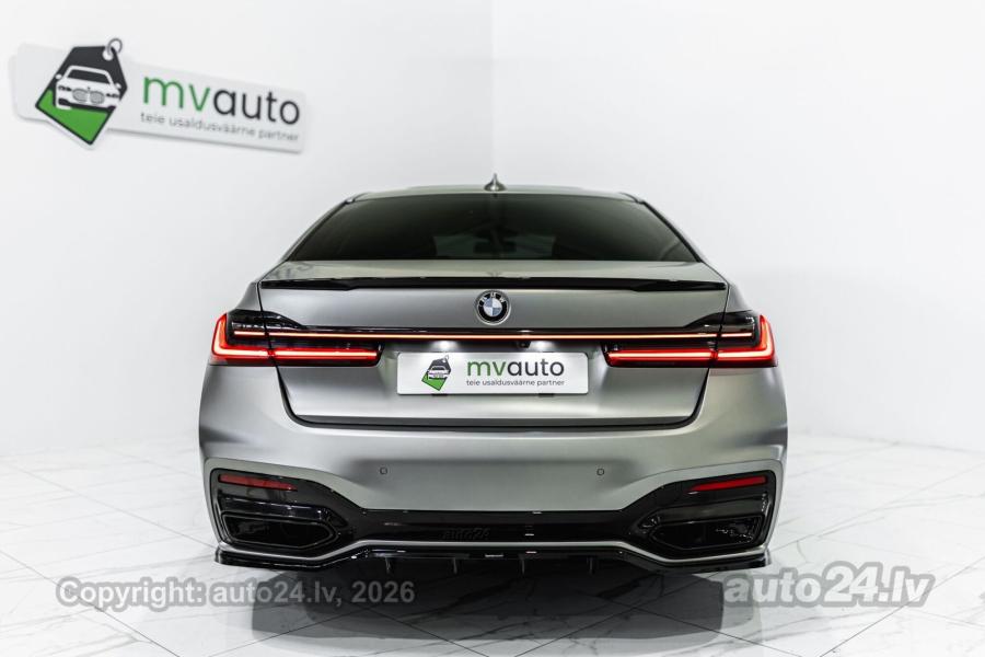 Grey BMW 7 Series 2021 in Tallinn, with an engine capacity of 3.00 L and mileage of 91 thousand km for 53990 €, photo 6 on AUTOMOTO.COM.LV