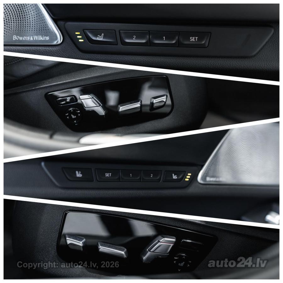 Grey BMW 7 Series 2021 in Tallinn, with an engine capacity of 3.00 L and mileage of 91 thousand km for 53990 €, photo 28 on AUTOMOTO.COM.LV