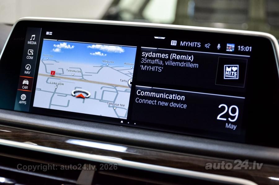Grey BMW 7 Series 2022 in Tallinn, with an engine capacity of 3.00 L and mileage of 159 thousand km for 47900 €, photo 17 on AUTOMOTO.COM.LV
