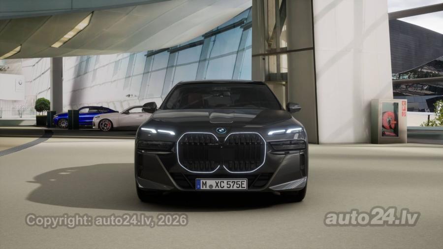 Pelēks BMW 7 Series 2026 Tallina, ar dzinēja tilpumu 3.00 L un nobraukumu 1 tūkst. km par 148360 €, foto 5 vietnē AUTOMOTO.COM.LV