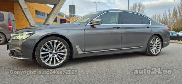 BMW 7 Series 2016 in Tallinn, with an engine capacity of 3.00 L and mileage of 0 thousand km for 25300 €, photo 1 on AUTOMOTO.COM.LV