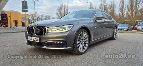 BMW 7 Series 2016 in Tallinn, with an engine capacity of 3.00 L and mileage of 0 thousand km for 25300 €, photo 2 on AUTOMOTO.COM.LV