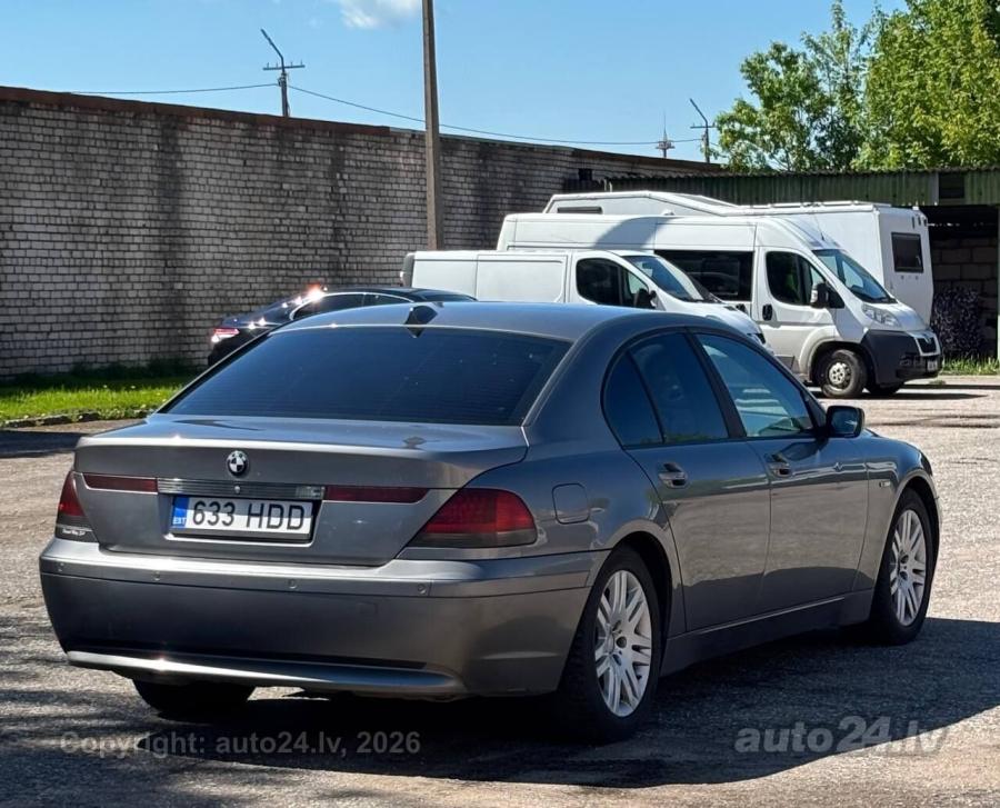 BMW 7 Series 2003 in Tallinn, with an engine capacity of 3.00 L and mileage of 320 thousand km for 2990 €, photo 5 on AUTOMOTO.COM.LV
