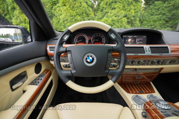 BMW 7 Series 2004 Tallina, ar dzinēja tilpumu 4.40 L un nobraukumu 28 tūkst. km par 44900 €, foto 9 vietnē AUTOMOTO.COM.LV