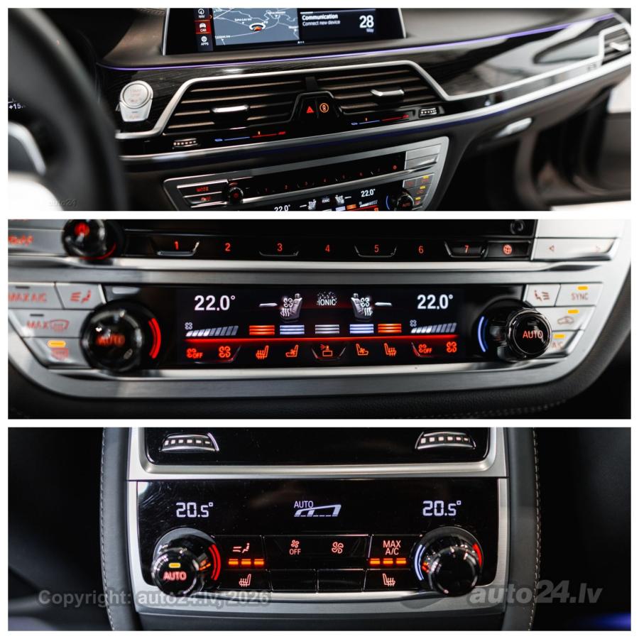 BMW 7 Series 2019 Tallina, ar dzinēja tilpumu 3.00 L un nobraukumu 134 tūkst. km par 48990 €, foto 27 vietnē AUTOMOTO.COM.LV