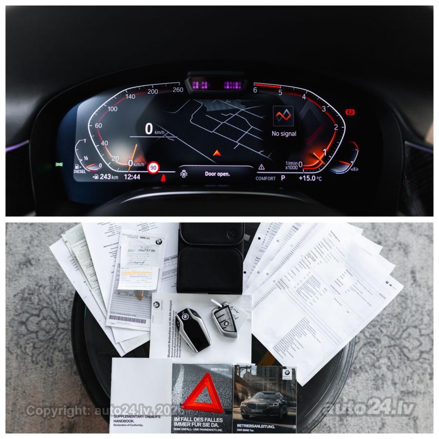BMW 7 Series 2019 Tallina, ar dzinēja tilpumu 3.00 L un nobraukumu 134 tūkst. km par 48990 €, foto 31 vietnē AUTOMOTO.COM.LV