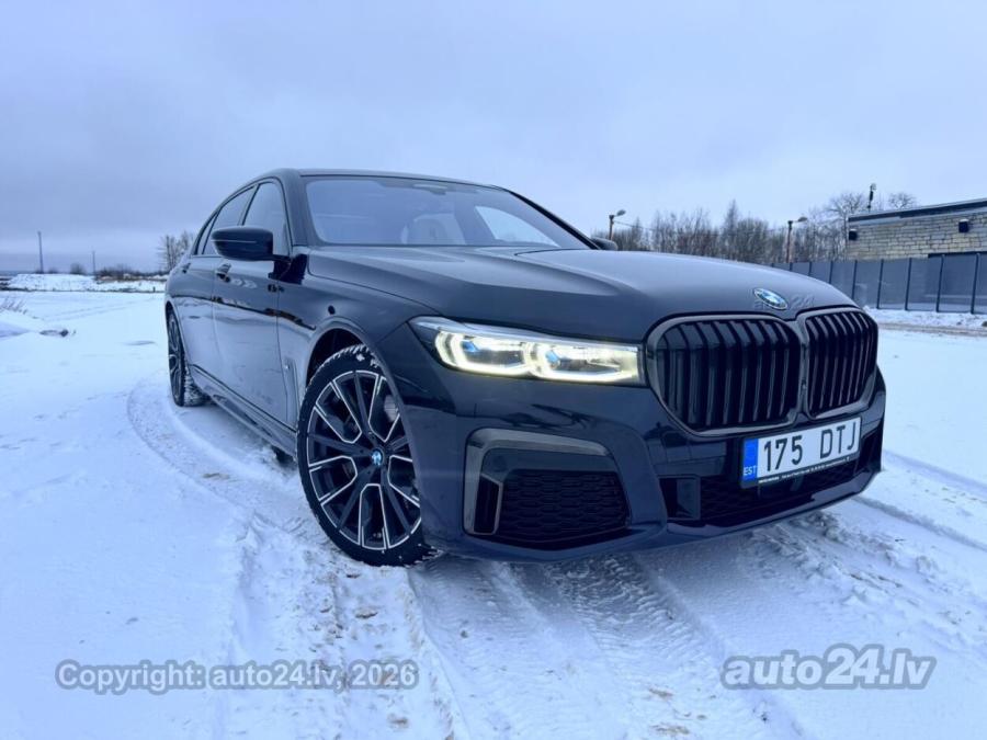 BMW 7 Series 2021 in Tallinn, with an engine capacity of 3.00 L and mileage of 82 thousand km for 64400 €, photo 1 on AUTOMOTO.COM.LV