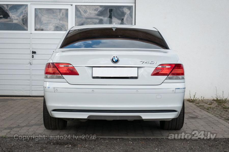 White BMW 7 Series 2008 in Tartu, with an engine capacity of 4.00 L and mileage of 75 thousand km for 12900 €, photo 4 on AUTOMOTO.COM.LV