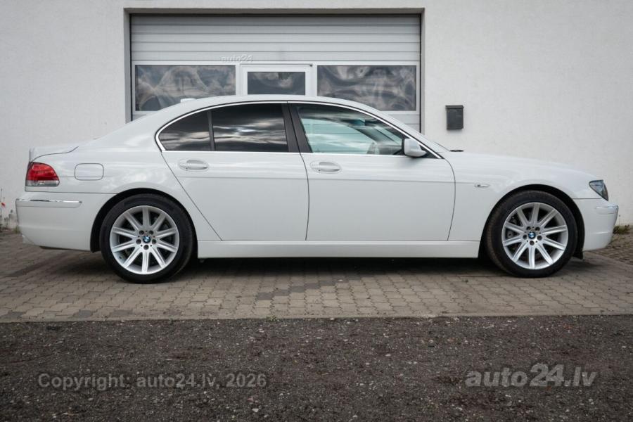 White BMW 7 Series 2008 in Tartu, with an engine capacity of 4.00 L and mileage of 75 thousand km for 12900 €, photo 5 on AUTOMOTO.COM.LV