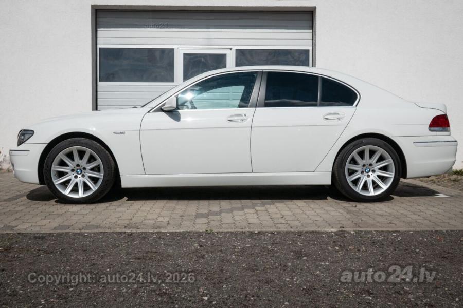 White BMW 7 Series 2008 in Tartu, with an engine capacity of 4.00 L and mileage of 75 thousand km for 12900 €, photo 6 on AUTOMOTO.COM.LV