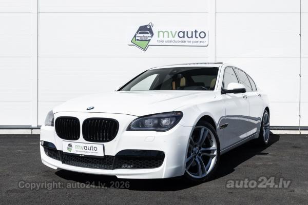 White BMW 7 Series 2013 in Tallinn, with an engine capacity of 3.00 L and mileage of 292 thousand km for 15990 €, photo 3 on AUTOMOTO.COM.LV
