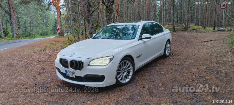 Balts BMW 7 Series 2014 Tallina, ar dzinēja tilpumu 4.40 L un nobraukumu 215 tūkst. km par 19800 €, foto 1 vietnē AUTOMOTO.COM.LV