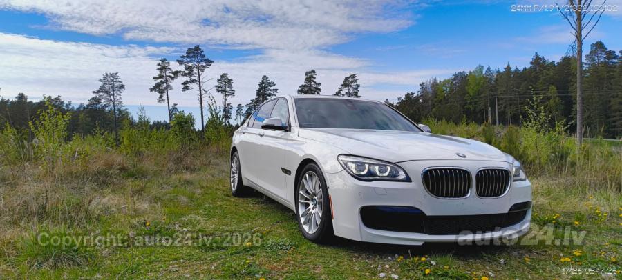 Balts BMW 7 Series 2014 Tallina, ar dzinēja tilpumu 4.40 L un nobraukumu 215 tūkst. km par 19800 €, foto 3 vietnē AUTOMOTO.COM.LV