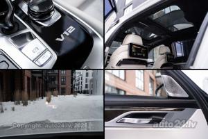 White BMW 7 Series 2016 in Tallinn, with an engine capacity of 4.40 L and mileage of 118 thousand km for 33900 €, photo 16 on AUTOMOTO.COM.LV
