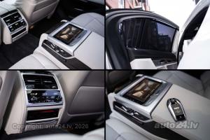 White BMW 7 Series 2016 in Tallinn, with an engine capacity of 4.40 L and mileage of 118 thousand km for 33900 €, photo 17 on AUTOMOTO.COM.LV