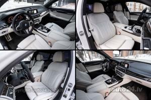 White BMW 7 Series 2016 in Tallinn, with an engine capacity of 4.40 L and mileage of 118 thousand km for 33900 €, photo 19 on AUTOMOTO.COM.LV