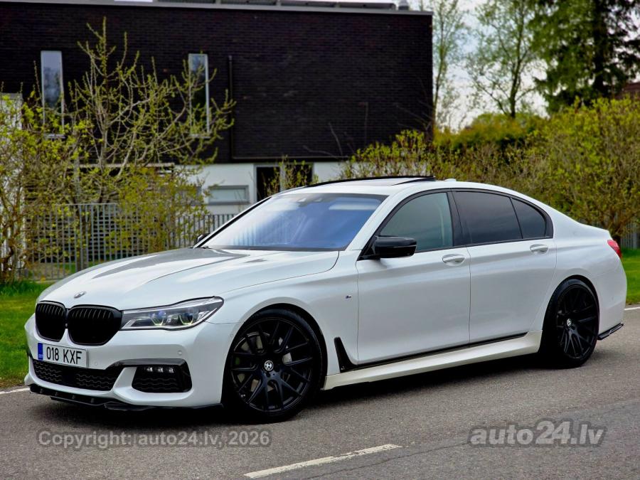 Balts BMW 7 Series 2016 Tallina, ar dzinēja tilpumu 3.00 L un nobraukumu 289 tūkst. km par 23990 €, foto 3 vietnē AUTOMOTO.COM.LV