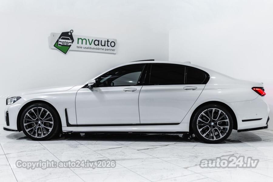 White BMW 7 Series 2020 in Tallinn, with an engine capacity of 3.00 L and mileage of 112 thousand km for 50990 €, photo 10 on AUTOMOTO.COM.LV