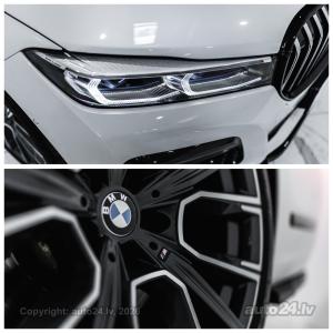 White BMW 7 Series 2020 in Tallinn, with an engine capacity of 3.00 L and mileage of 112 thousand km for 50990 €, photo 12 on AUTOMOTO.COM.LV
