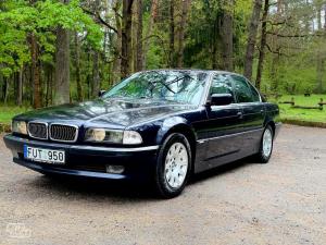 Blue BMW 725 1996 in Kaunas, with an engine capacity of 2.50 L and mileage of 370 thousand km for 1990 €, photo 12 on AUTOMOTO.COM.LV