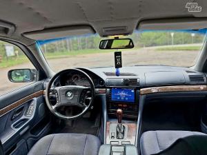 Blue BMW 725 1996 in Kaunas, with an engine capacity of 2.50 L and mileage of 370 thousand km for 1990 €, photo 16 on AUTOMOTO.COM.LV