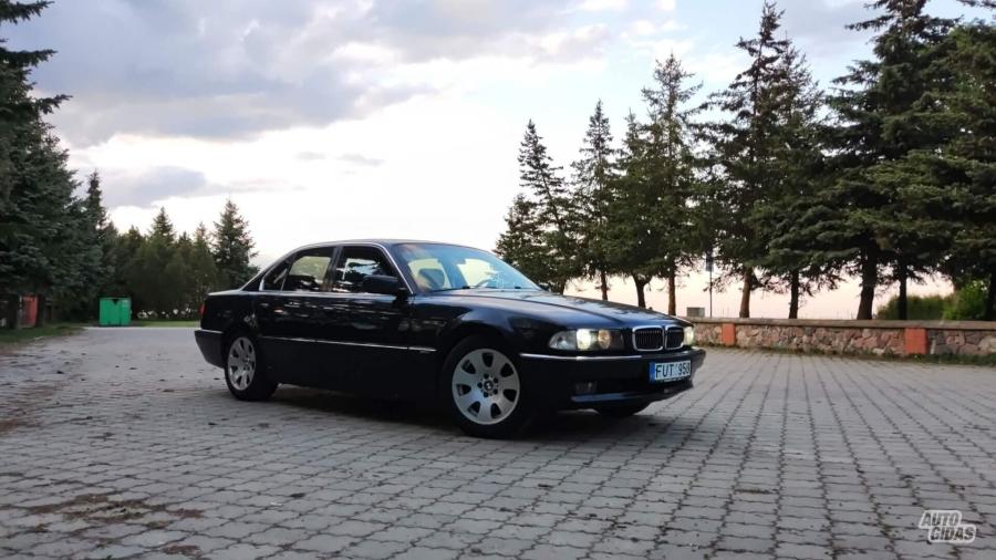 Blue BMW 725 1996 in Kaunas, with an engine capacity of 2.50 L and mileage of 370 thousand km for 1990 €, photo 26 on AUTOMOTO.COM.LV