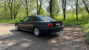 Black BMW 728 1996 in Riga, with an engine capacity of 2.80 L and mileage of 0 thousand km for 4199 €, photo 5 on AUTOMOTO.COM.LV