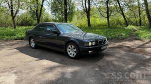 Black BMW 728 1996 in Riga, with an engine capacity of 2.80 L and mileage of 0 thousand km for 4199 €, photo 8 on AUTOMOTO.COM.LV