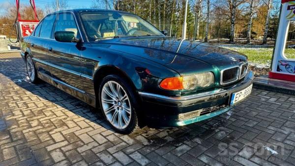 Green BMW 728 1999 in Rezekne, with an engine capacity of 2.80 L and mileage of 353 thousand km for 3500 €, photo 1 on AUTOMOTO.COM.LV