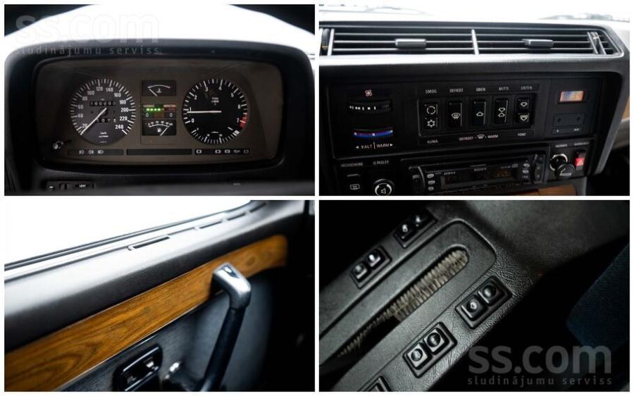 Pelēks BMW 728 1982 Tallina, ar dzinēja tilpumu 2.80 L un nobraukumu 160 tūkst. km par 10999 €, foto 14 vietnē AUTOMOTO.COM.LV