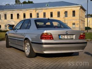 Grey BMW 728 2000 in Daugavpils, with an engine capacity of 2.80 L and mileage of 290 thousand km for 3500 €, photo 15 on AUTOMOTO.COM.LV