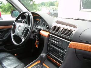 BMW 728 1998 in Sigulda, with an engine capacity of 2.80 L and mileage of 271 thousand km for 7950 €, photo 28 on AUTOMOTO.COM.LV
