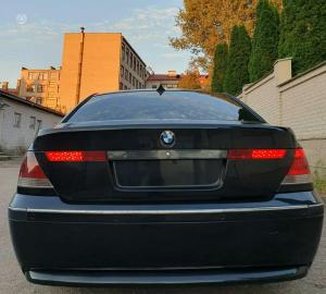 Black BMW 730 2003 in Vilnius, with an engine capacity of 3.00 L and mileage of 414 thousand km for 2950 €, photo 6 on AUTOMOTO.COM.LV