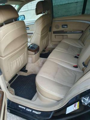 Black BMW 730 2003 in Vilnius, with an engine capacity of 3.00 L and mileage of 414 thousand km for 2950 €, photo 11 on AUTOMOTO.COM.LV