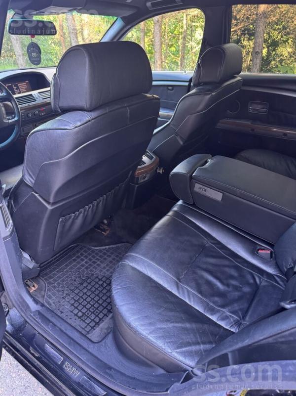 Melns BMW 730 2002 Rīga, ar dzinēja tilpumu 3.00 L un nobraukumu 458 tūkst. km par 3050 €, foto 6 vietnē AUTOMOTO.COM.LV