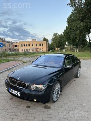Melns BMW 730 2002 Daugavpils, ar dzinēja tilpumu 3.00 L un nobraukumu 0 tūkst. km par 2950 €, foto  vietnē AUTOMOTO.COM.LV