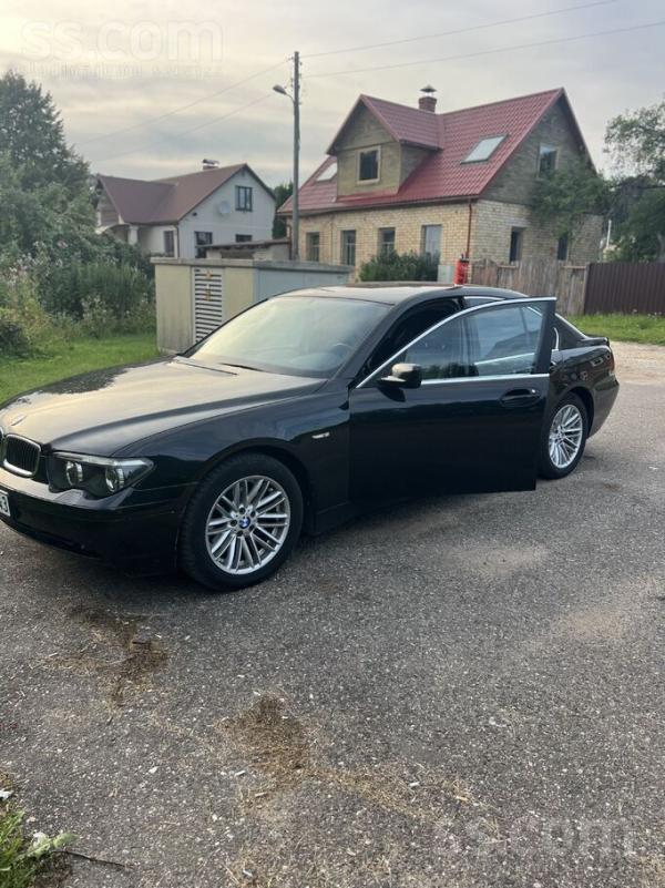 Черный БМВ 730 2002 в Краслава, объемом двигателя 3.00 л и пробегом 390 тыс. км за 3750 €, фото 1 на AUTOMOTO.COM.LV
