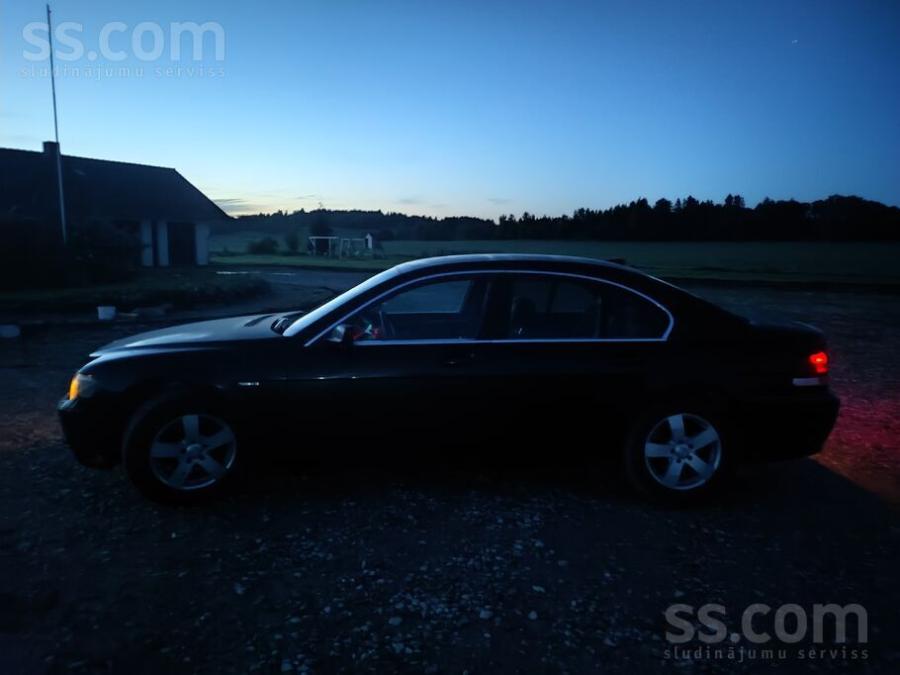 Black BMW 730 2002 in Tukums, with an engine capacity of 3.00 L and mileage of 500 thousand km for 3000 €, photo 6 on AUTOMOTO.COM.LV
