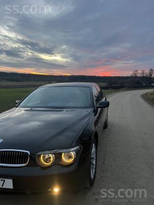 Black BMW 730 2002 in Kraslava, with an engine capacity of 3.00 L and mileage of 393 thousand km for 3450 €, photo 4 on AUTOMOTO.COM.LV
