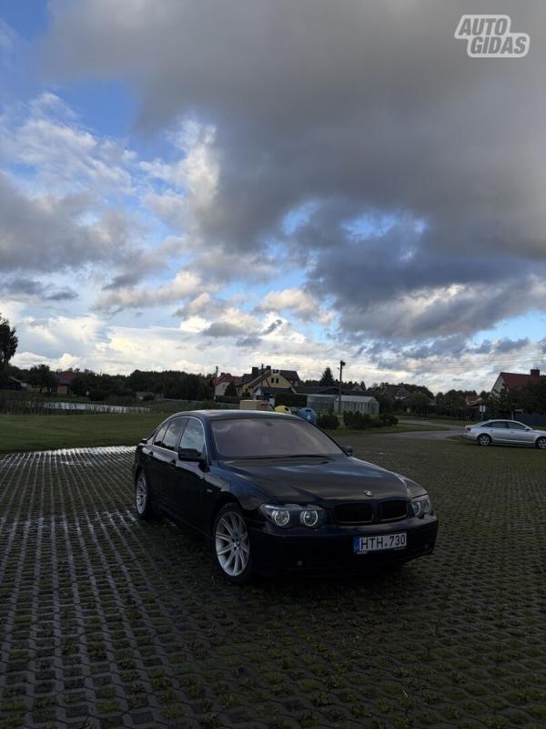 Black BMW 730 2002 in Vilnius, with an engine capacity of 3.00 L and mileage of 498 thousand km for 3250 €, photo 1 on AUTOMOTO.COM.LV