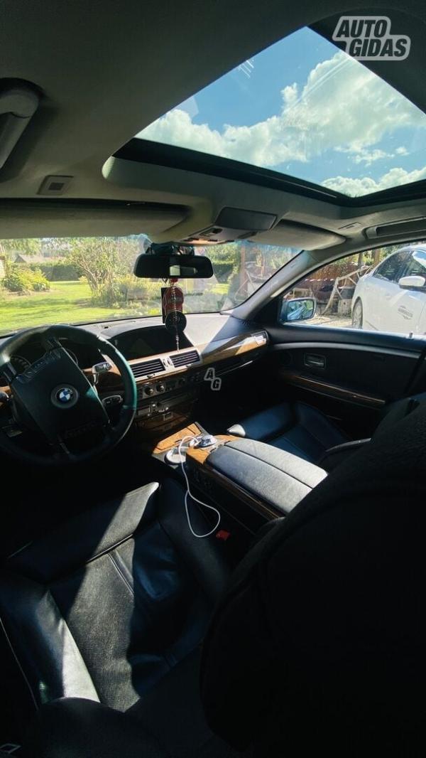 Black BMW 730 2002 in Vilnius, with an engine capacity of 3.00 L and mileage of 498 thousand km for 3250 €, photo 7 on AUTOMOTO.COM.LV