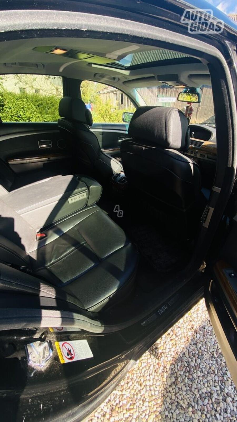 Melns BMW 730 2002 Viļņa, ar dzinēja tilpumu 3.00 L un nobraukumu 498 tūkst. km par 3250 €, foto 9 vietnē AUTOMOTO.COM.LV