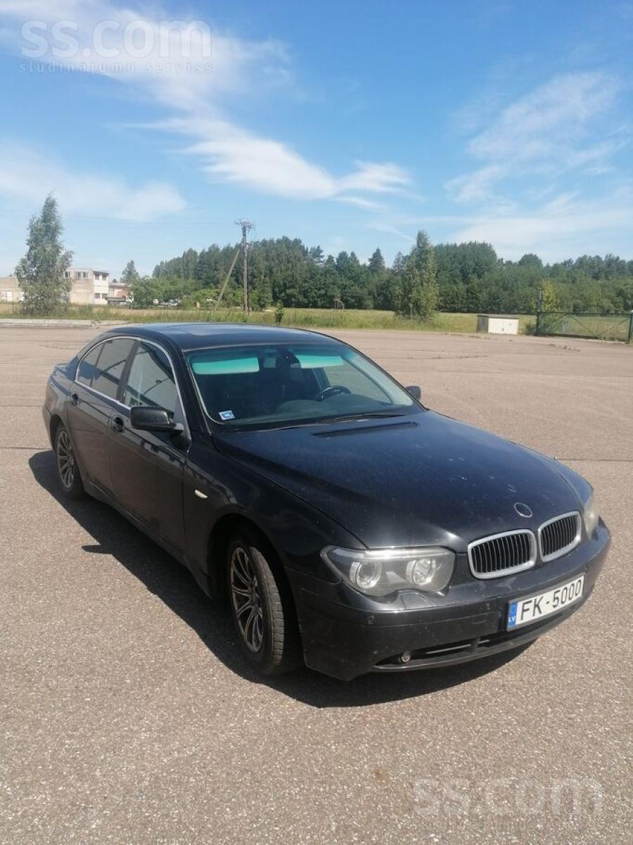Melns BMW 730 2003 Limbaži, ar dzinēja tilpumu 3.00 L un nobraukumu 344 tūkst. km par 1380 €, foto 2 vietnē AUTOMOTO.COM.LV