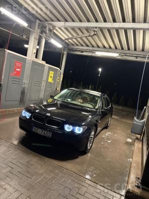 Black BMW 730 2003 in Saldus, with an engine capacity of 3.00 L and mileage of 470 thousand km for 2800 €, photo  on AUTOMOTO.COM.LV