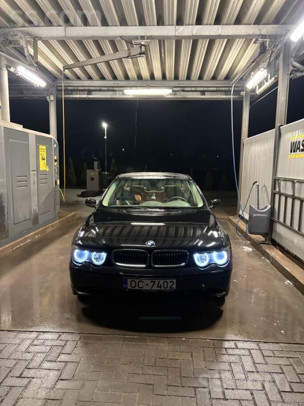 Melns BMW 730 2003 Saldus, ar dzinēja tilpumu 3.00 L un nobraukumu 470 tūkst. km par 2800 €, foto 2 vietnē AUTOMOTO.COM.LV