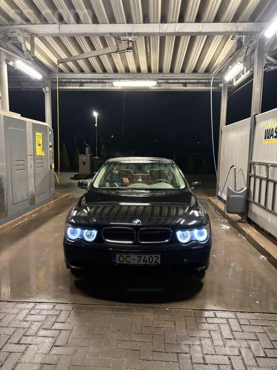 Melns BMW 730 2003 Saldus, ar dzinēja tilpumu 3.00 L un nobraukumu 470 tūkst. km par 2800 €, foto 2 vietnē AUTOMOTO.COM.LV