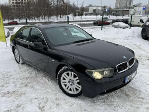Melns BMW 730 2003 Viļņa, ar dzinēja tilpumu 2.99 L un nobraukumu 306 tūkst. km par 2800 €, foto 4 vietnē AUTOMOTO.COM.LV