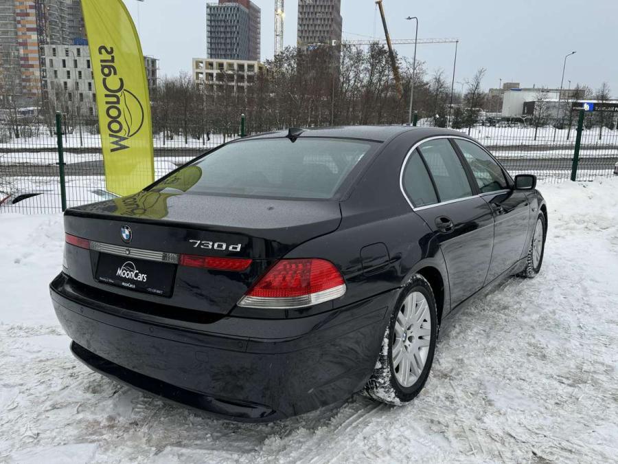 Melns BMW 730 2003 Viļņa, ar dzinēja tilpumu 2.99 L un nobraukumu 306 tūkst. km par 2800 €, foto 5 vietnē AUTOMOTO.COM.LV